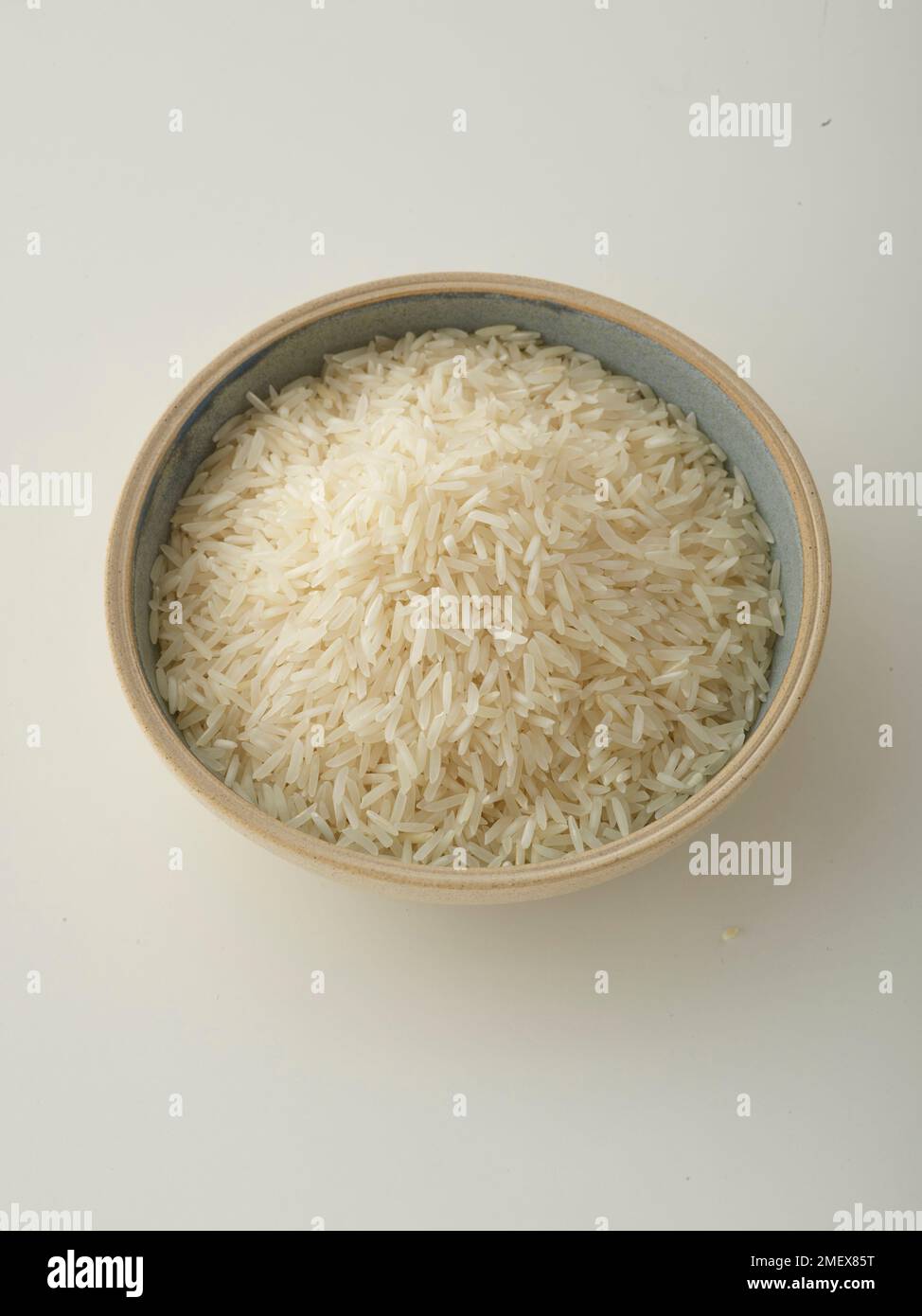 Bowl of basmati rice Stock Photo - Alamy