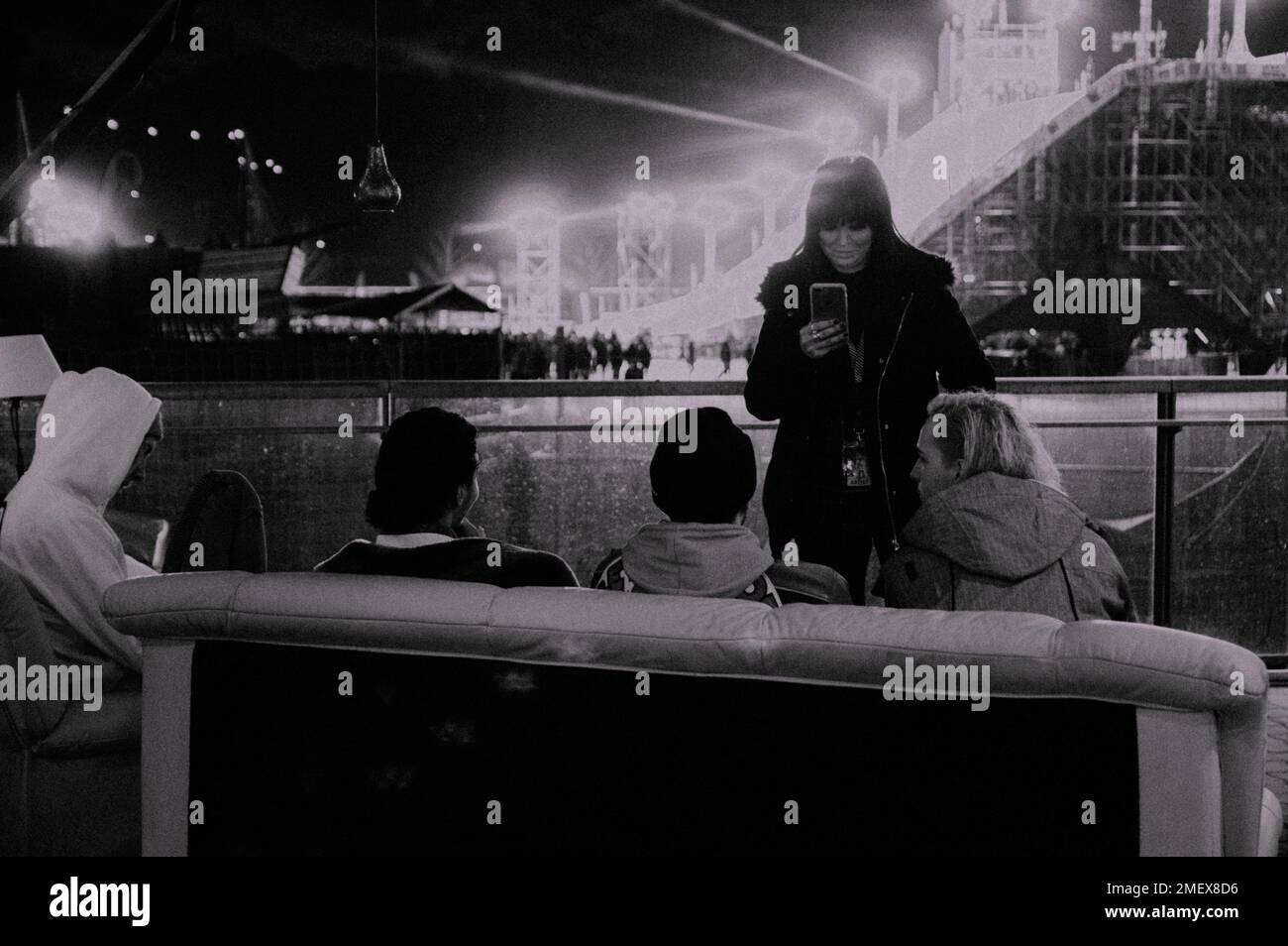 The Hunna in concert at Air and Style in Innsbruck, Austria Stock Photo ...