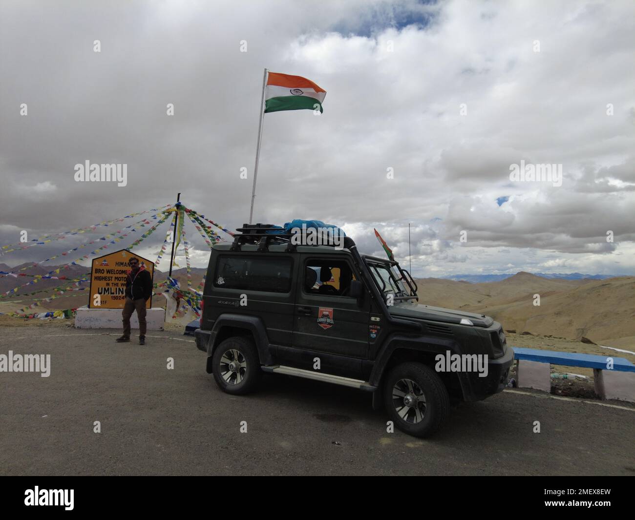 Ladakh, India - August 24th, 2022, Photo of High Mountain Pass in ...
