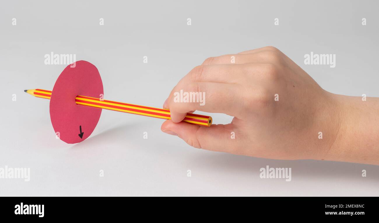 Hand holidn pencil hi-res stock photography and images - Alamy