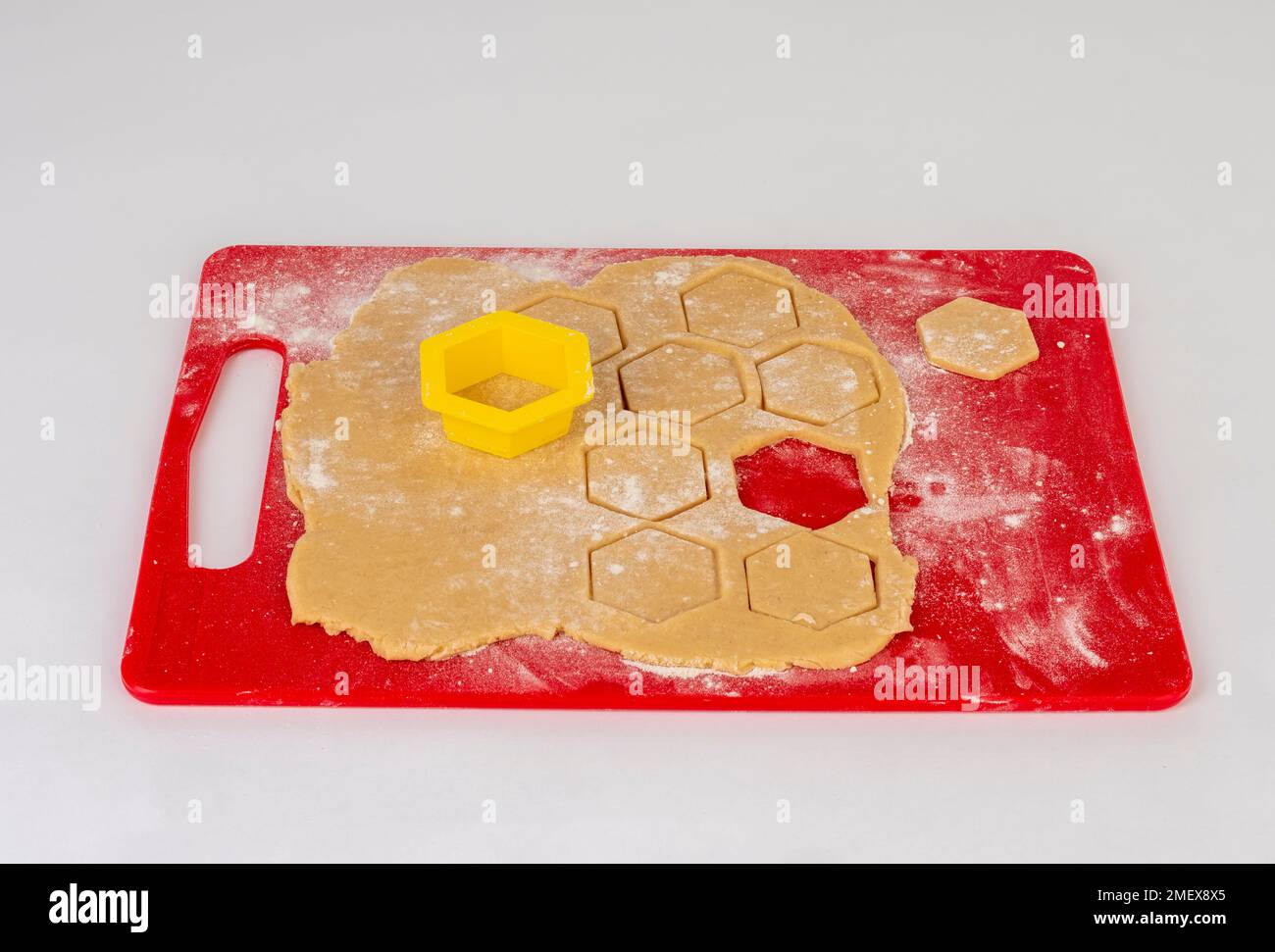 Cutting out buscuits Stock Photo - Alamy