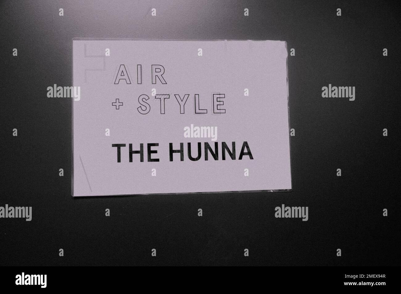 The Hunna in concert at Air and Style in Innsbruck, Austria Stock Photo ...