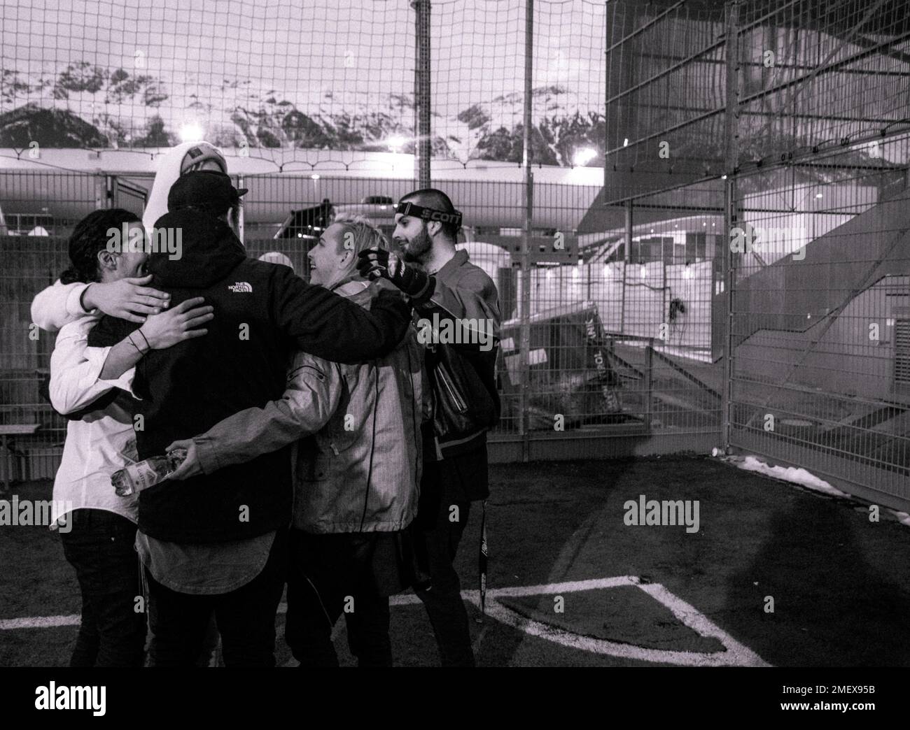 The Hunna in concert at Air and Style in Innsbruck, Austria Stock Photo ...