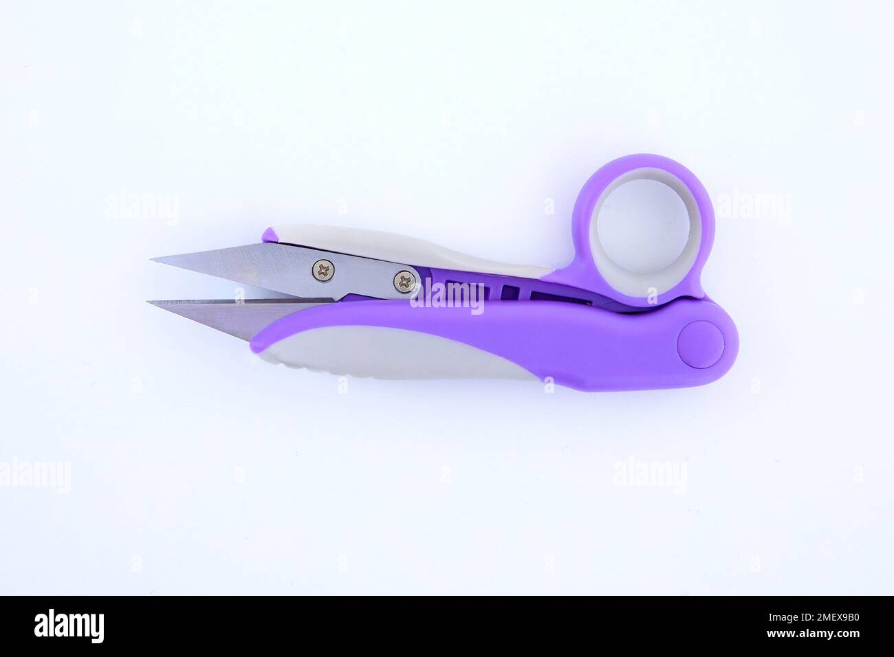 Crochet equiment-Thread snips Stock Photo - Alamy