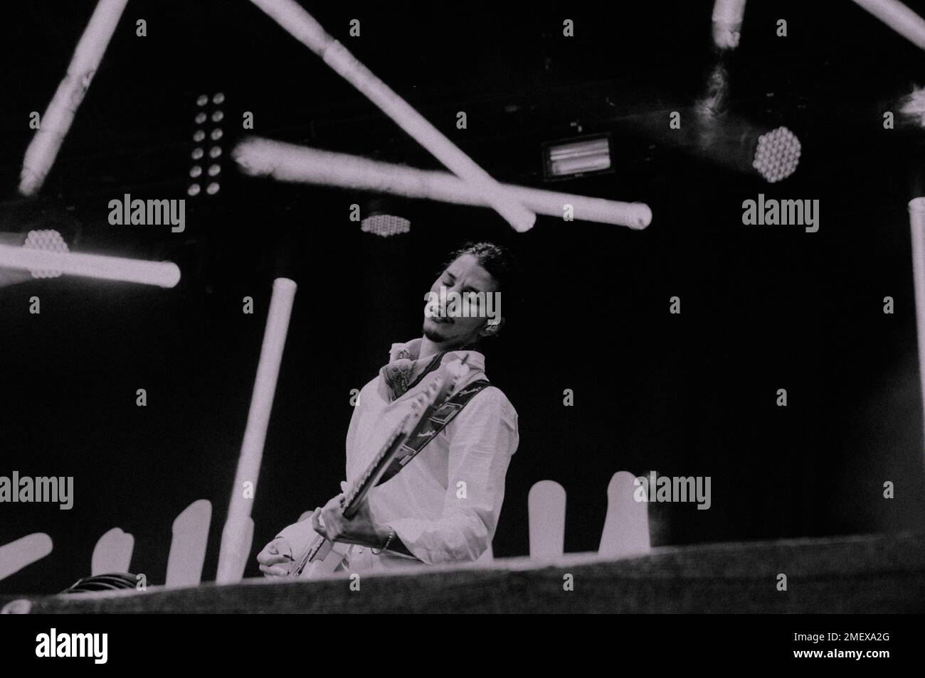 The Hunna in concert at Air and Style in Innsbruck, Austria Stock Photo ...