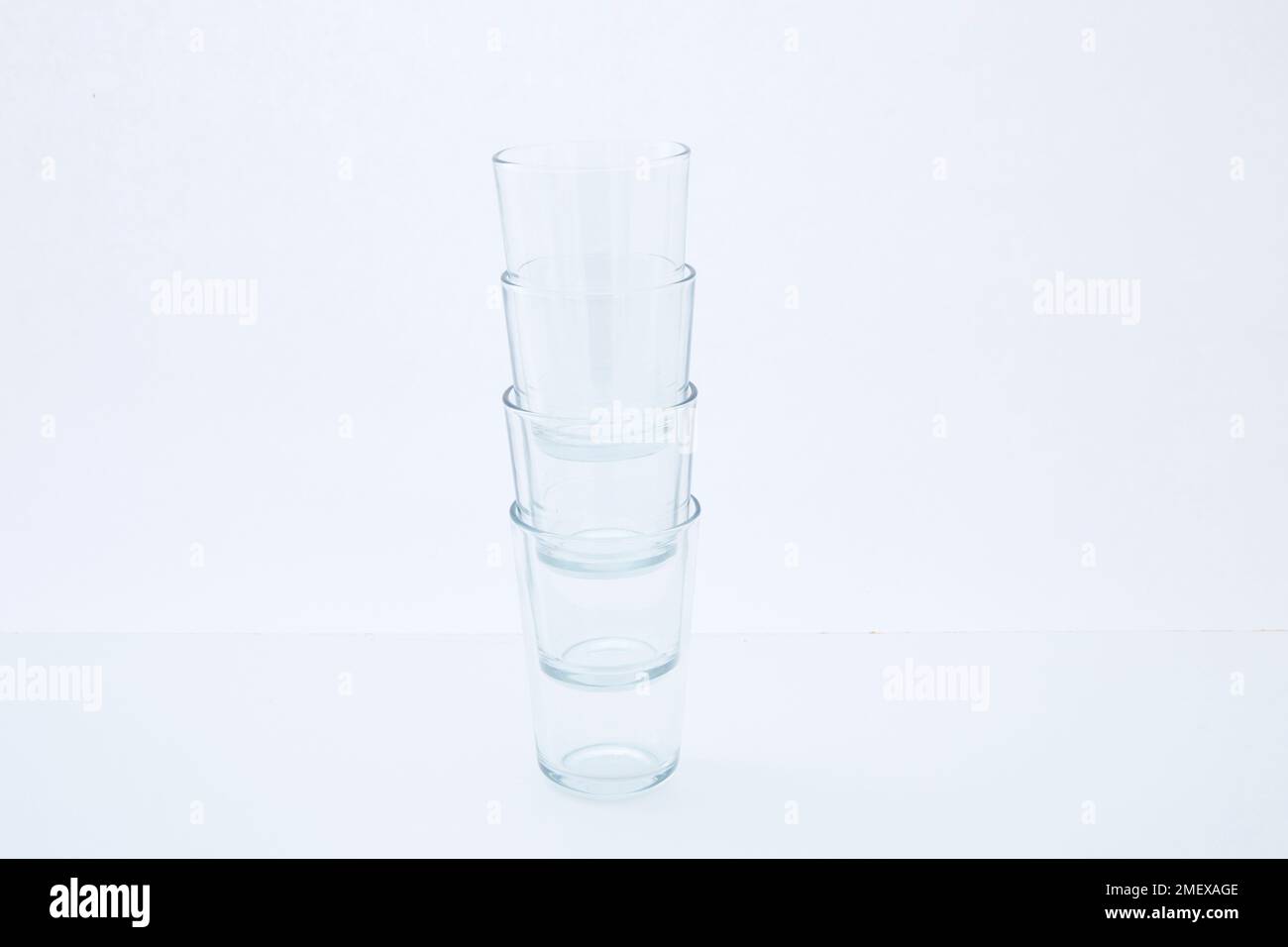 Equipment - Stack of glasses Stock Photo - Alamy