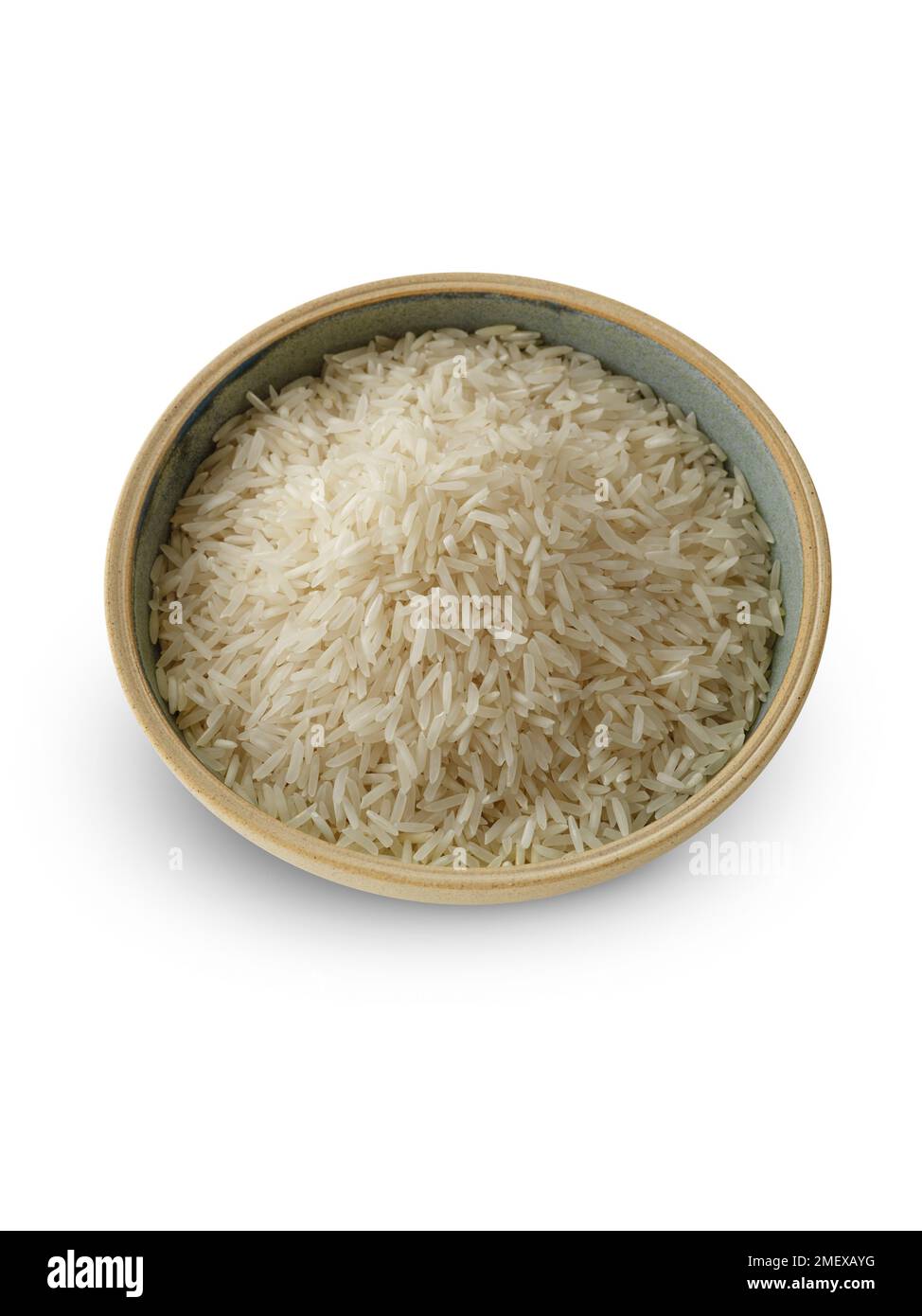 Bowl of basmati rice Stock Photo - Alamy