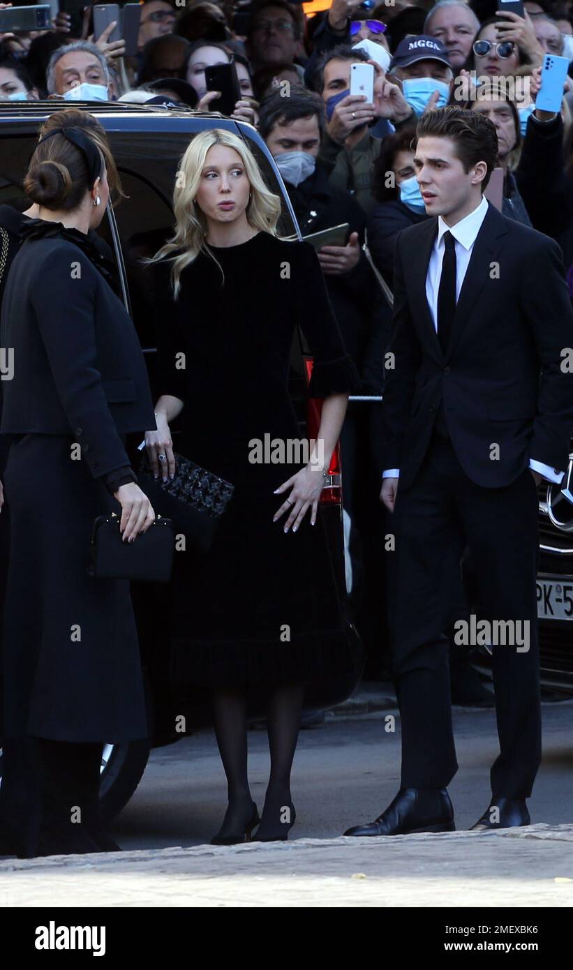 Princess Maria- Olympia of Greece attends at the funeral for former ...