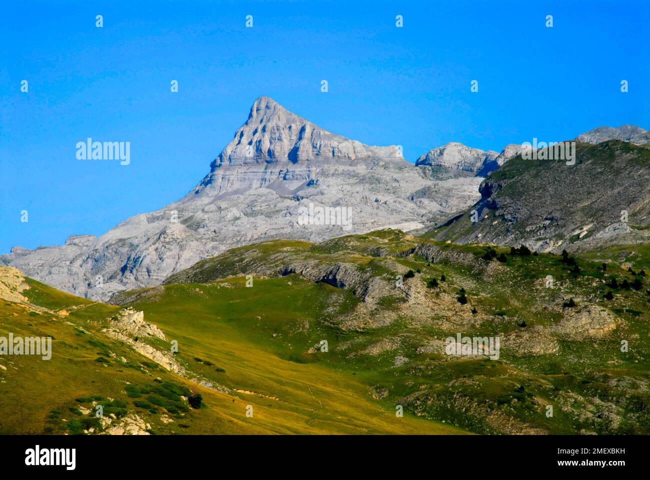 Mount Anie (2,507 m) in the French Pyrenees Stock Photo - Alamy