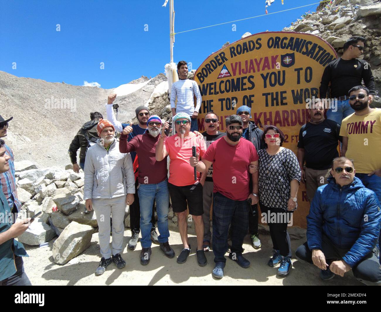 Ladakh, India - August 24th, 2022, Photo of High Mountain Pass in ...