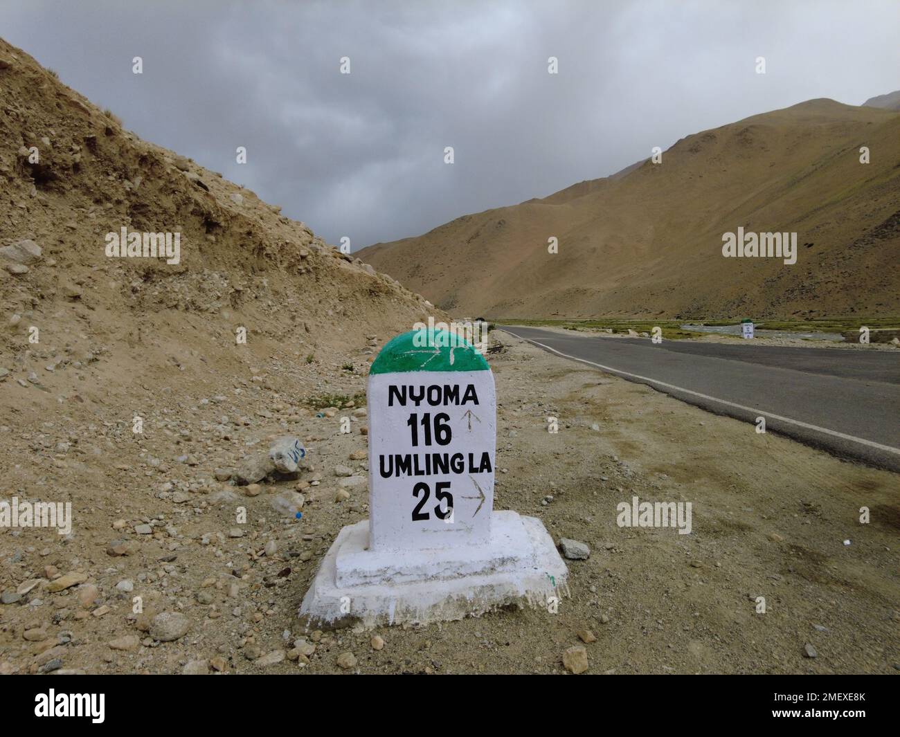 Ladakh, India - August 24th, 2022, Photo of High Mountain Pass in ...