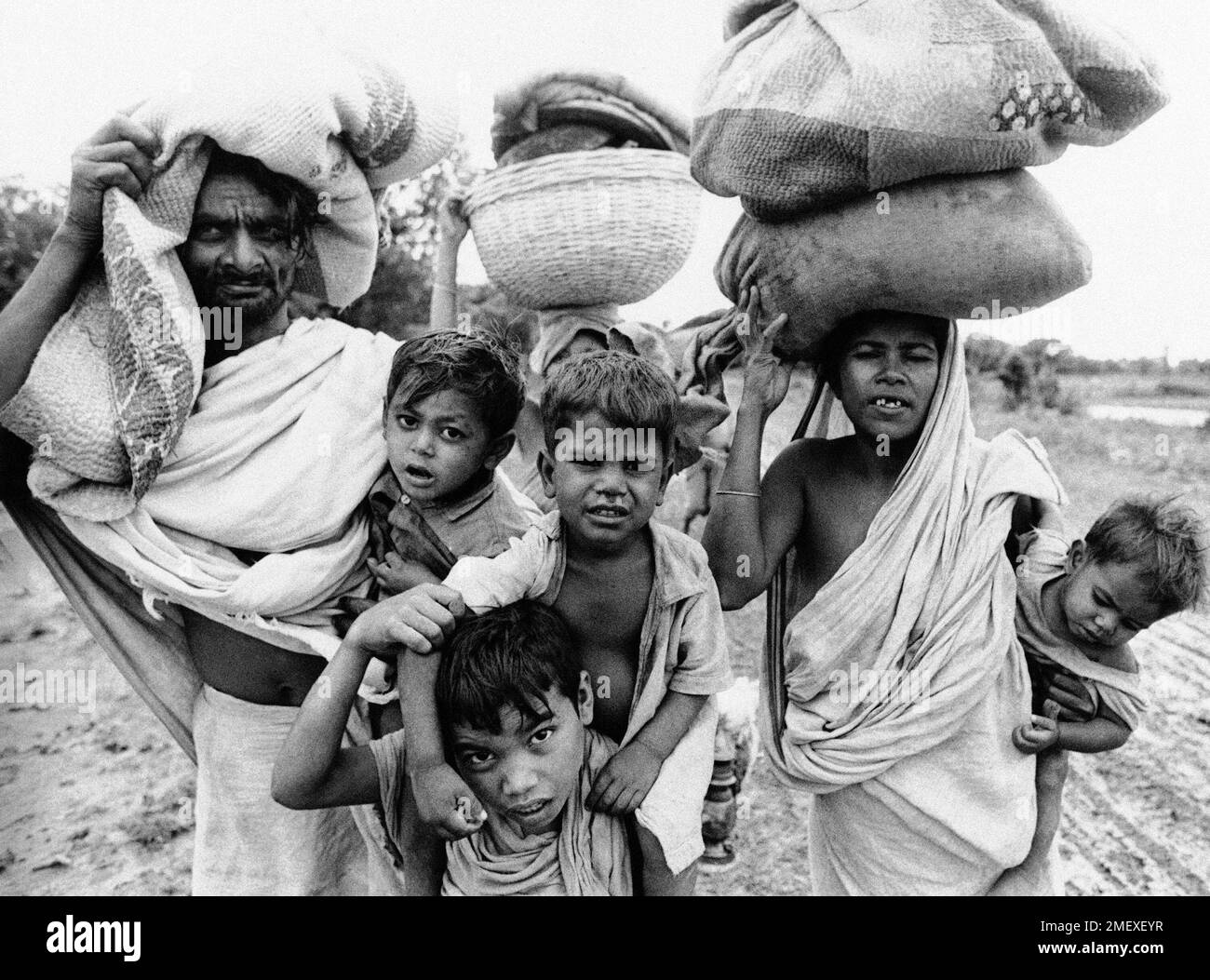 FILE -In this April 19, 1971, file photo, an East Pakistan refugee ...