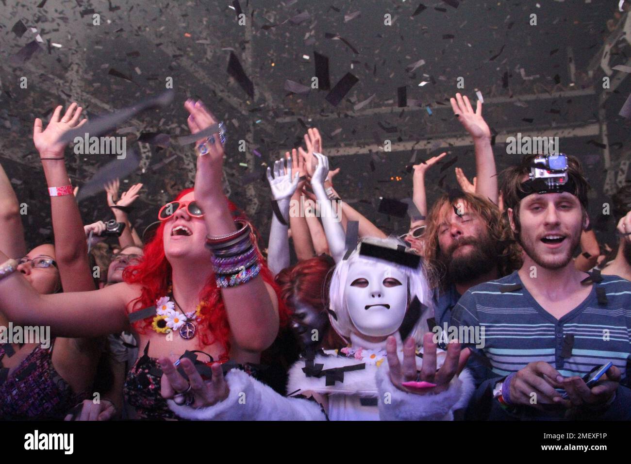 The Flaming Lips in concert at Terminal 5 in New York Stock Photo - Alamy