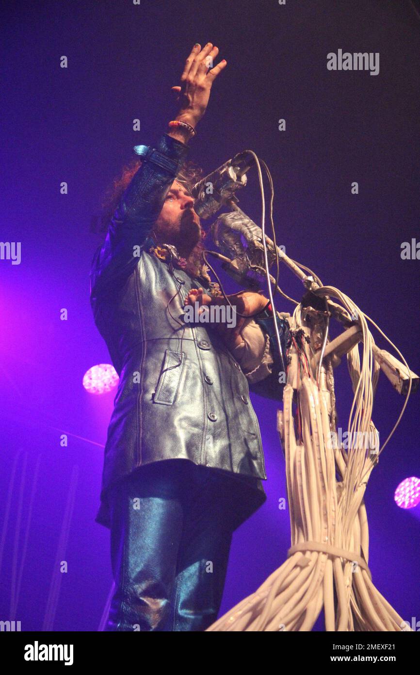 The Flaming Lips in concert at Terminal 5 in New York Stock Photo - Alamy