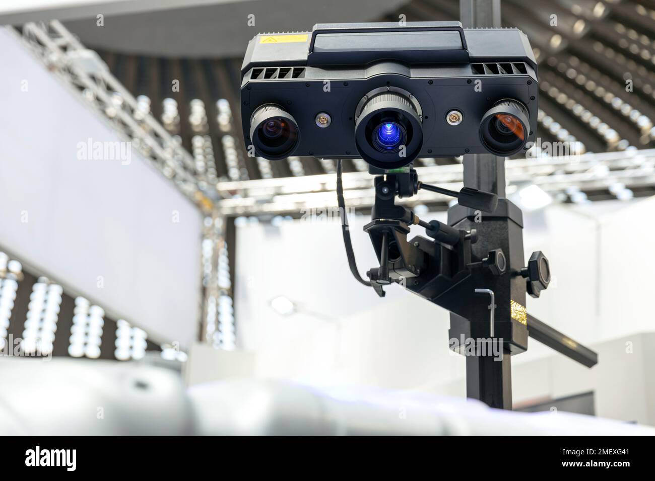 3D quality control and inspection scanning of vehicle part in the ...