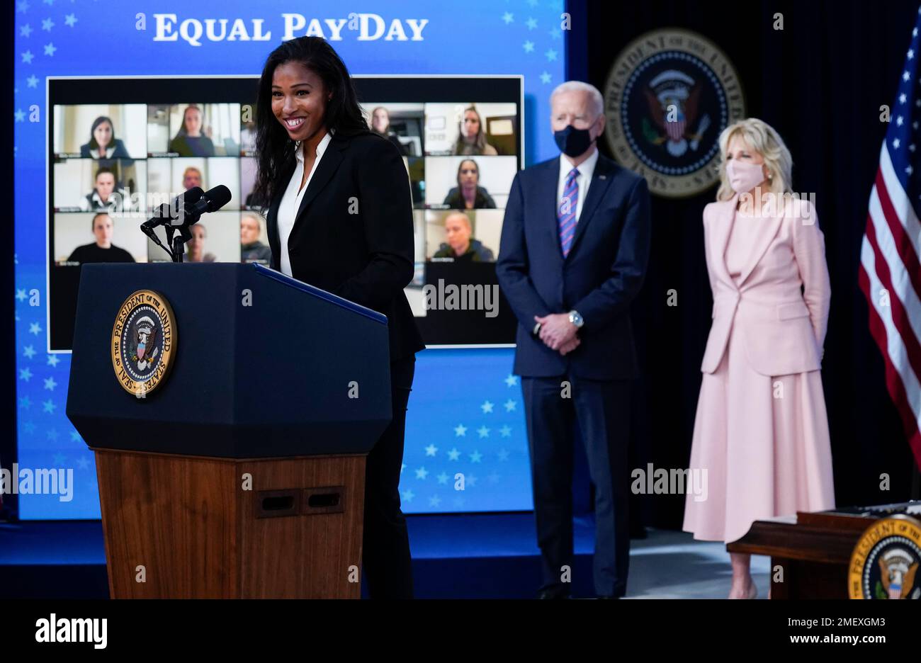 United States Soccer Women's National Team members Margaret Purce ...