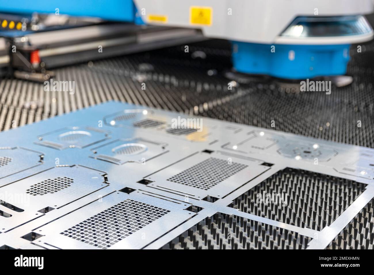 Punching Computer Numerical Control Cnc Programmable Machine For Metal