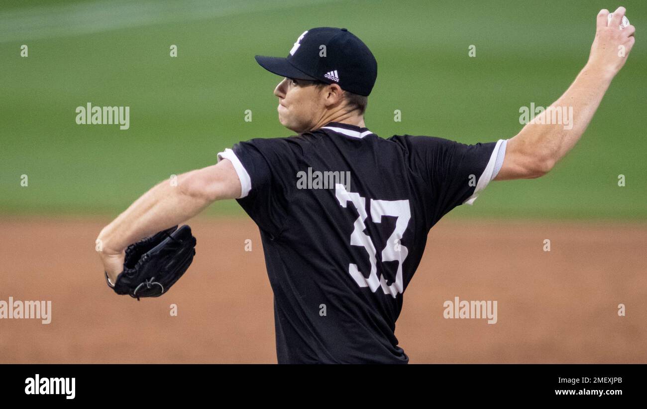 Southern Miss pitcher Cody Carroll (33) during an NCAA baseball game on ...