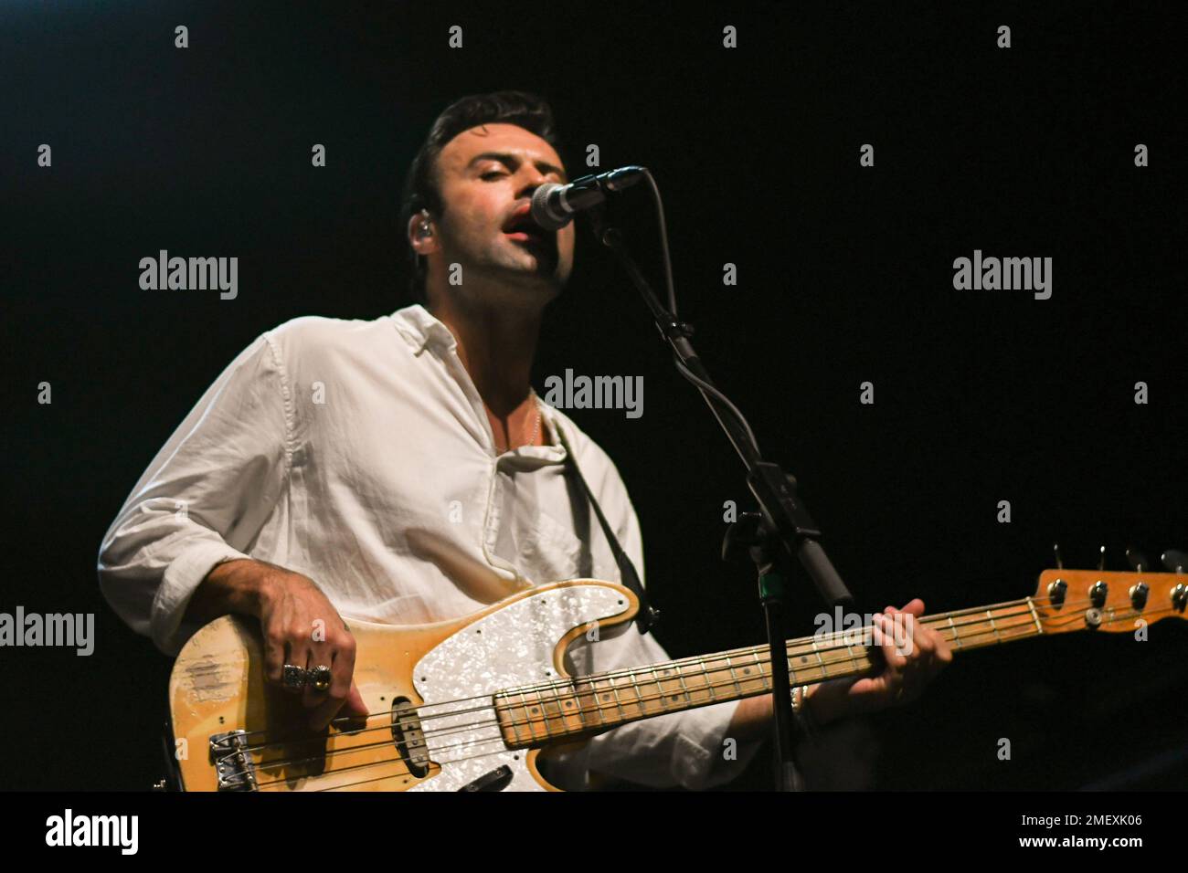 The Kooks in concert from Terminal 5 in New York Stock Photo - Alamy