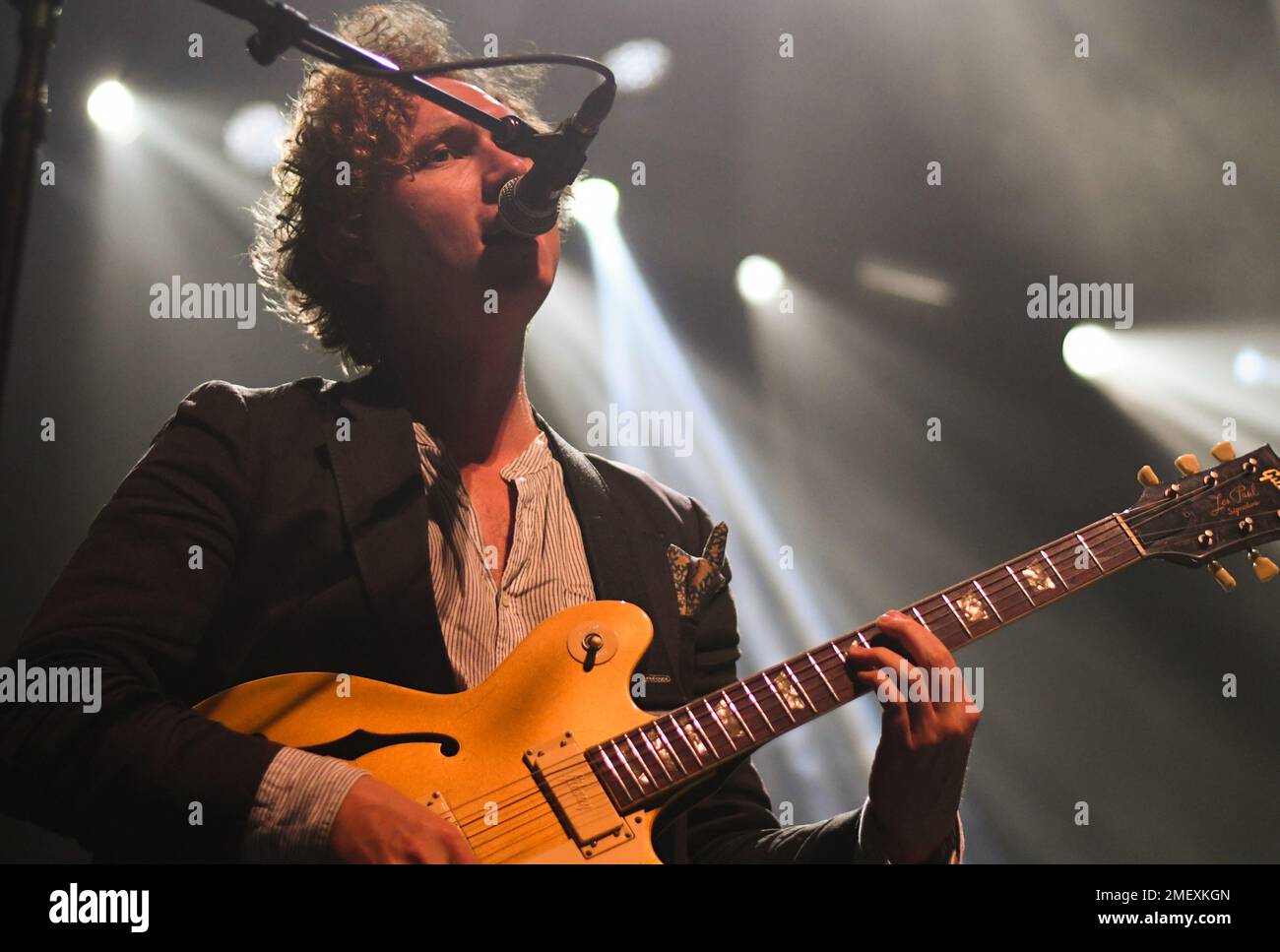 The Kooks in concert from Terminal 5 in New York Stock Photo - Alamy