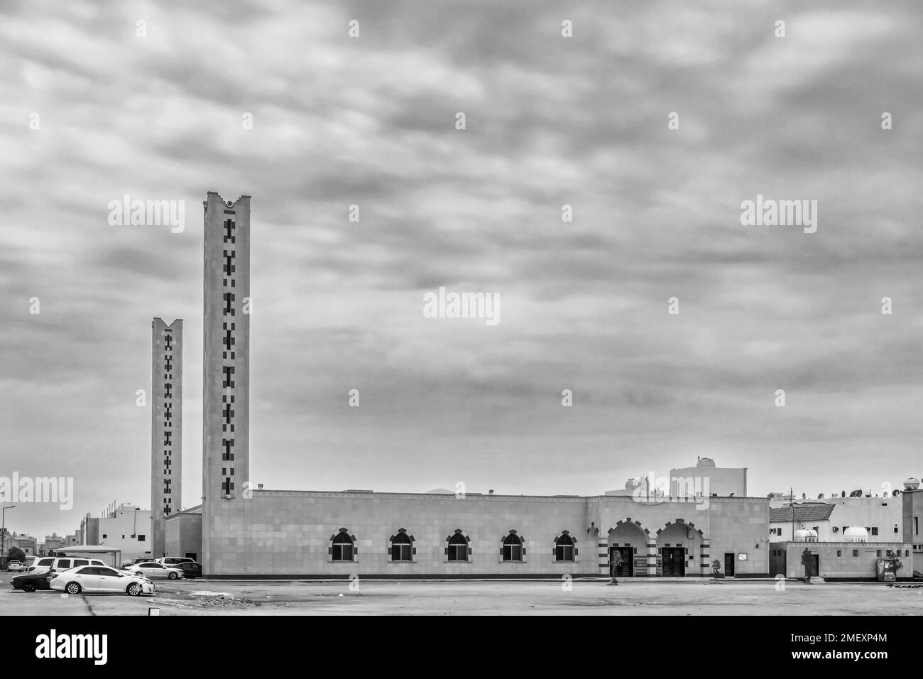 Mosque architectural view Black and White Stock Photos & Images - Alamy