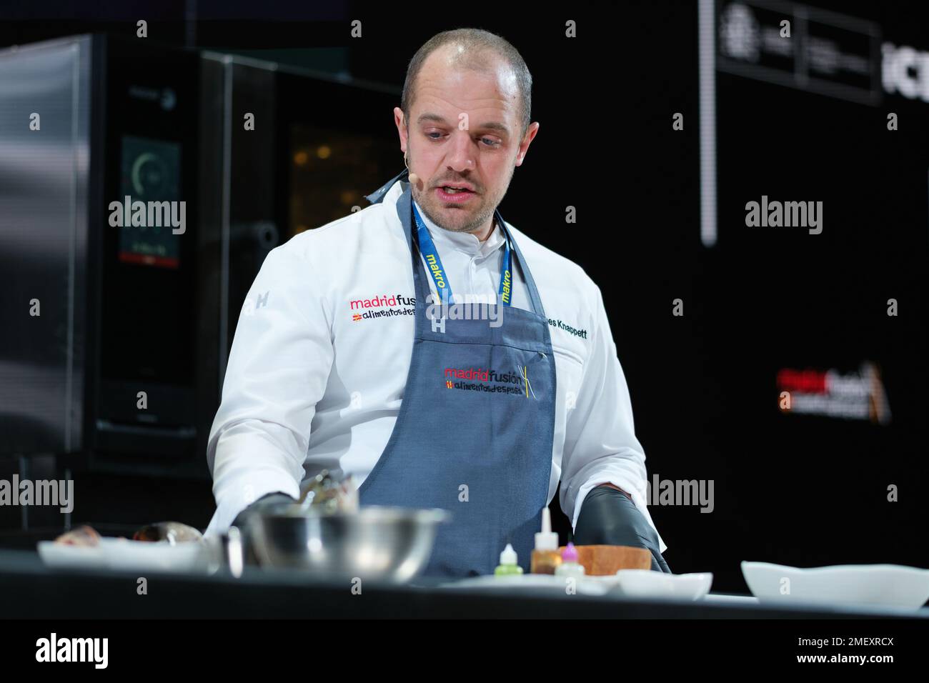 Madrid, Spain. 24th Jan, 2023. UK Chef James Knappett of Kitchen Table ...