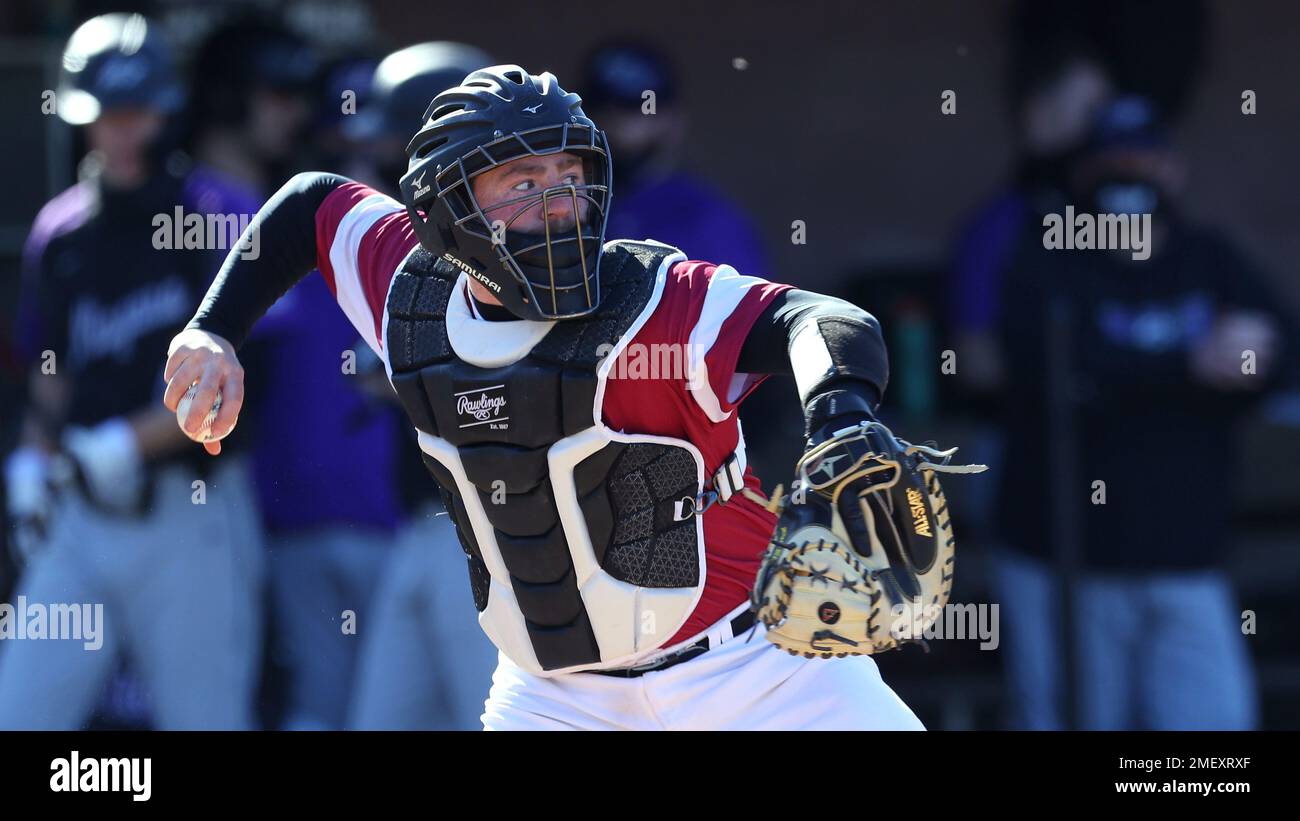 Rider Broncos' Brian Skettini (17) in action against the Niagra Purple ...