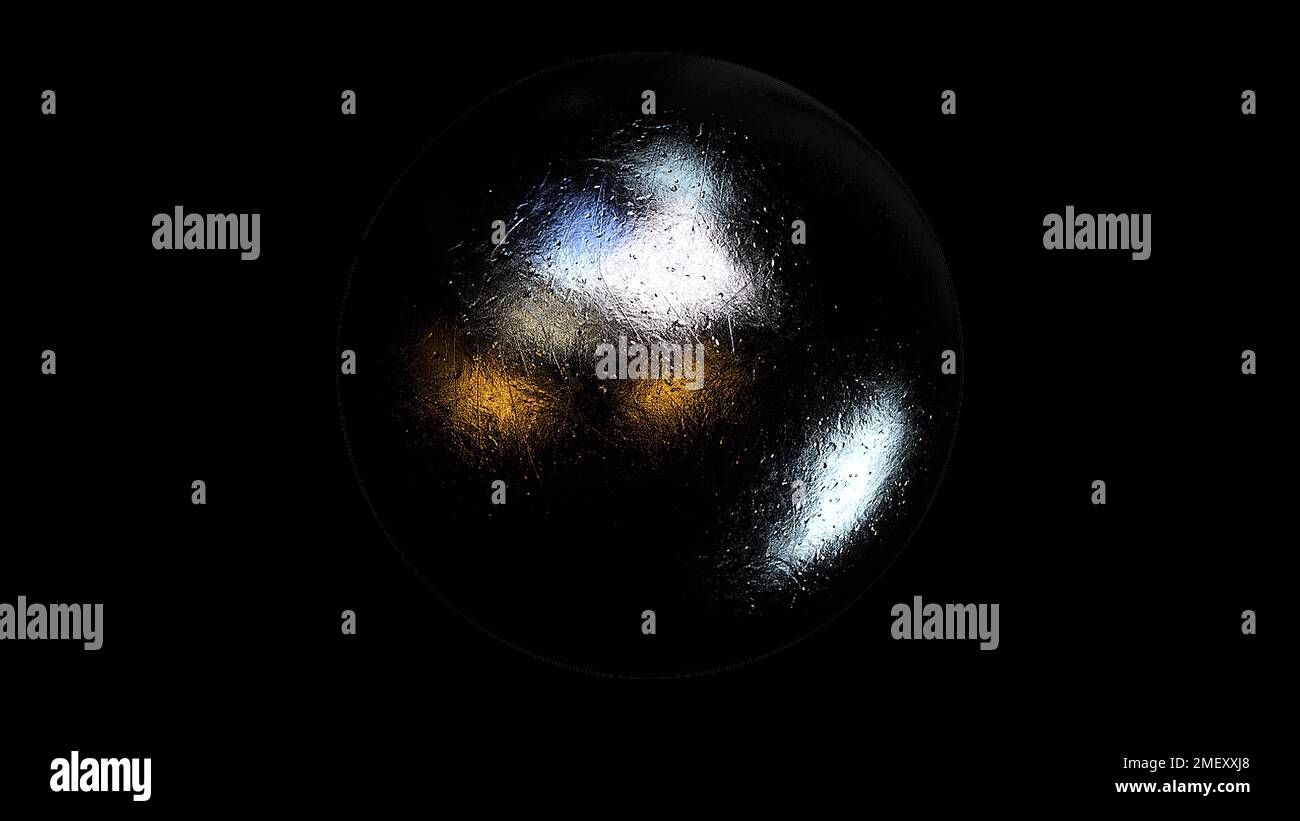 Steel ball. Computer generated 3d render Stock Photo - Alamy