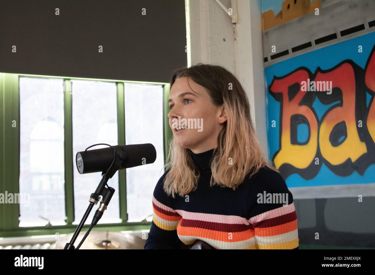 The Venus Project - Georgia Nott films a session in Brooklyn Stock ...