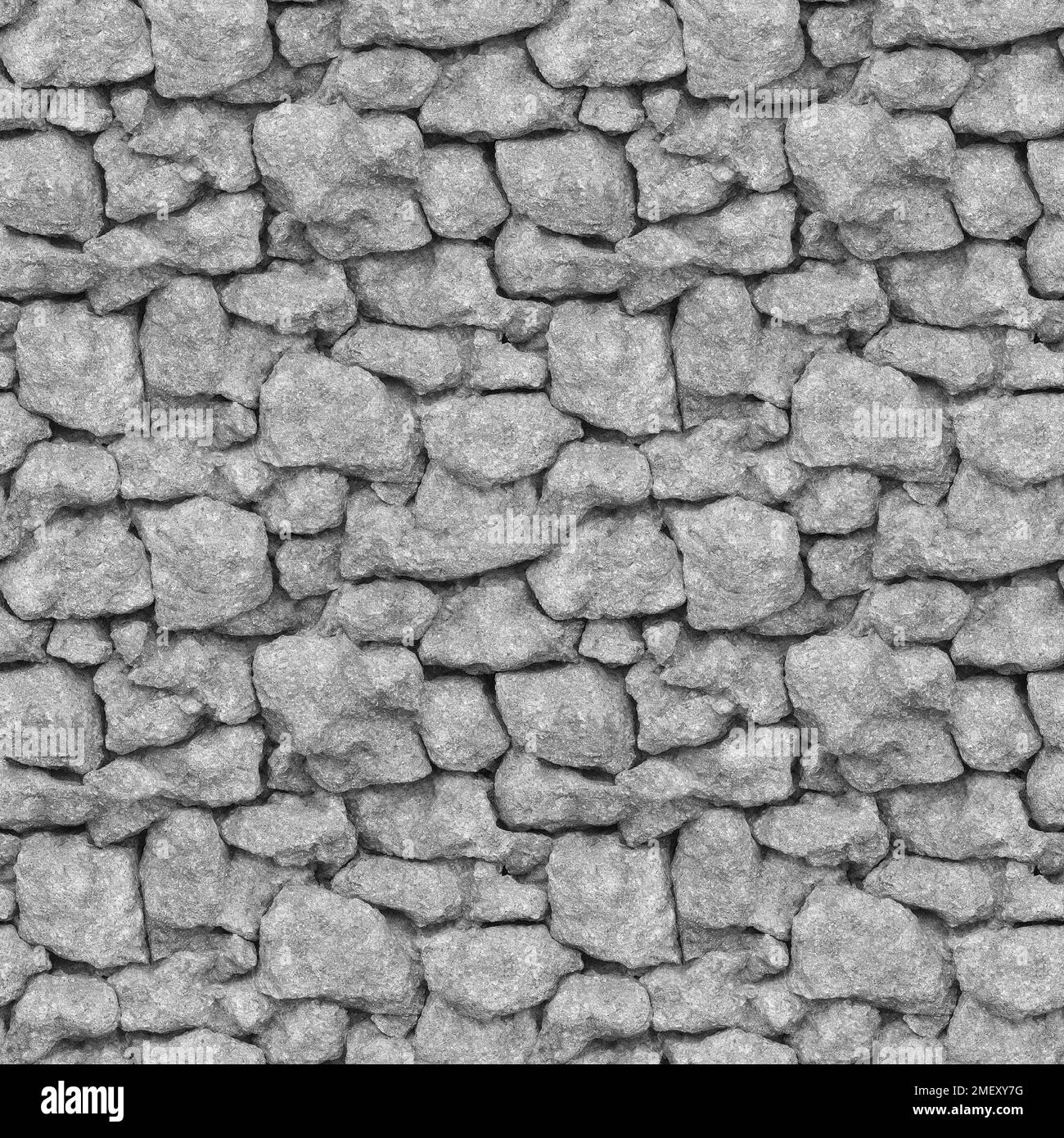 Seamless illustration. Texture of a stone wall. Part of a stone wall ...