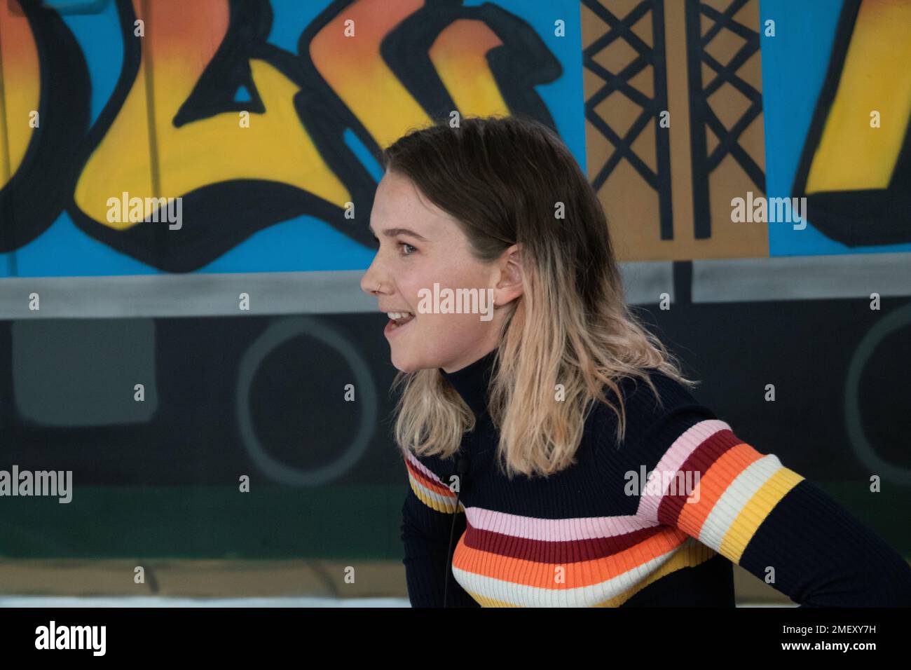 The Venus Project - Georgia Nott films a session in Brooklyn Stock ...