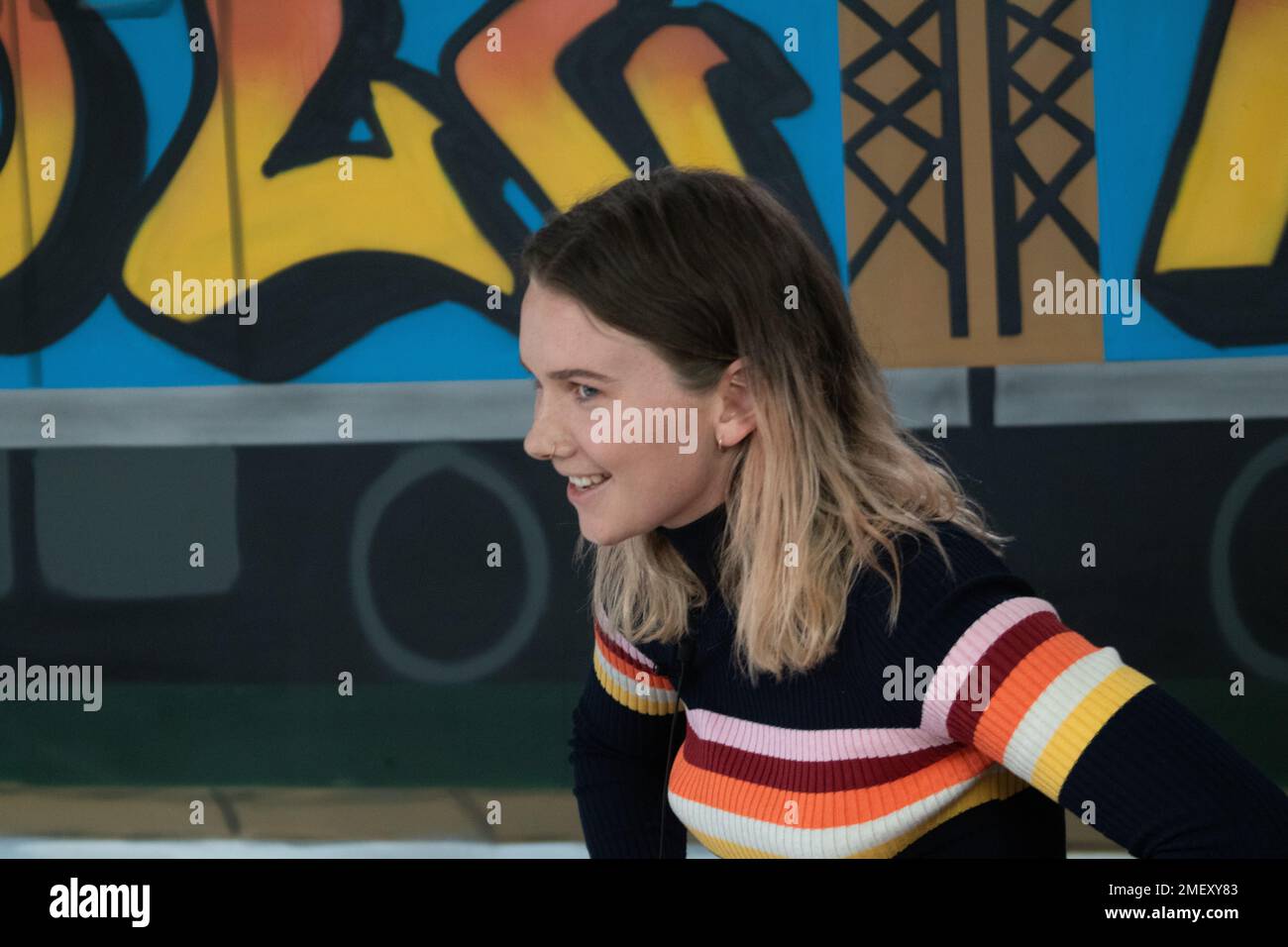 The Venus Project - Georgia Nott films a session in Brooklyn Stock ...