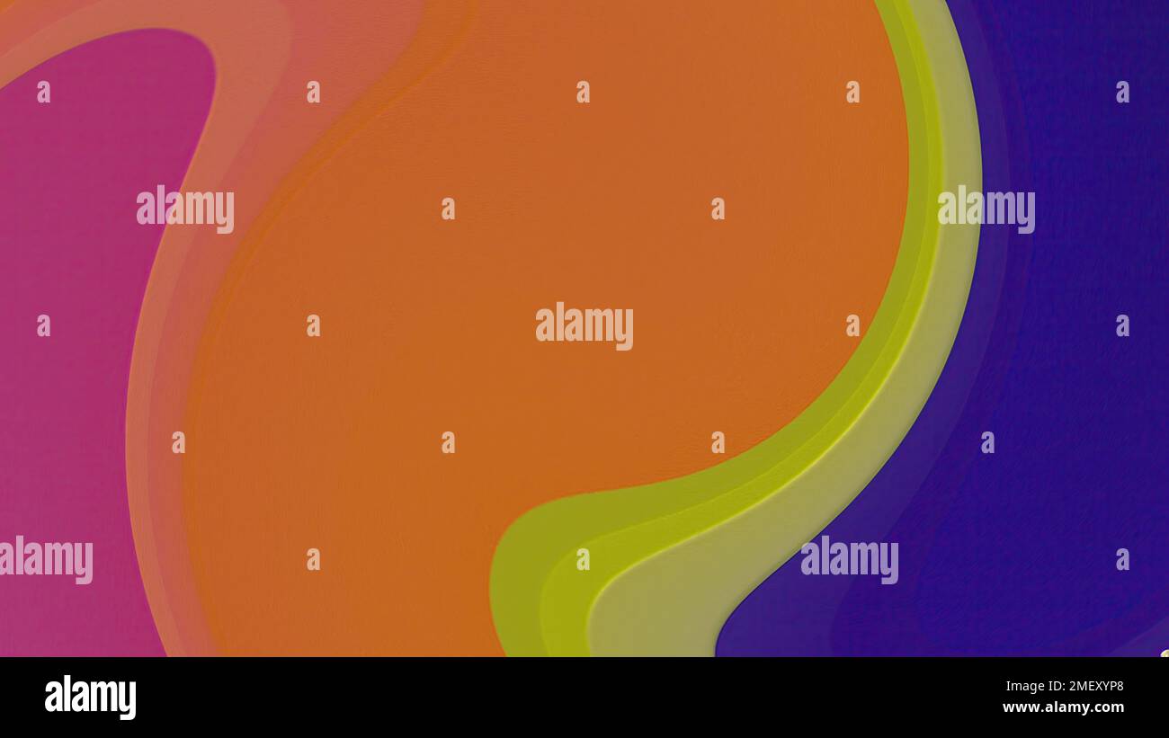 Twirled lines. Computer generated 3d render Stock Photo - Alamy