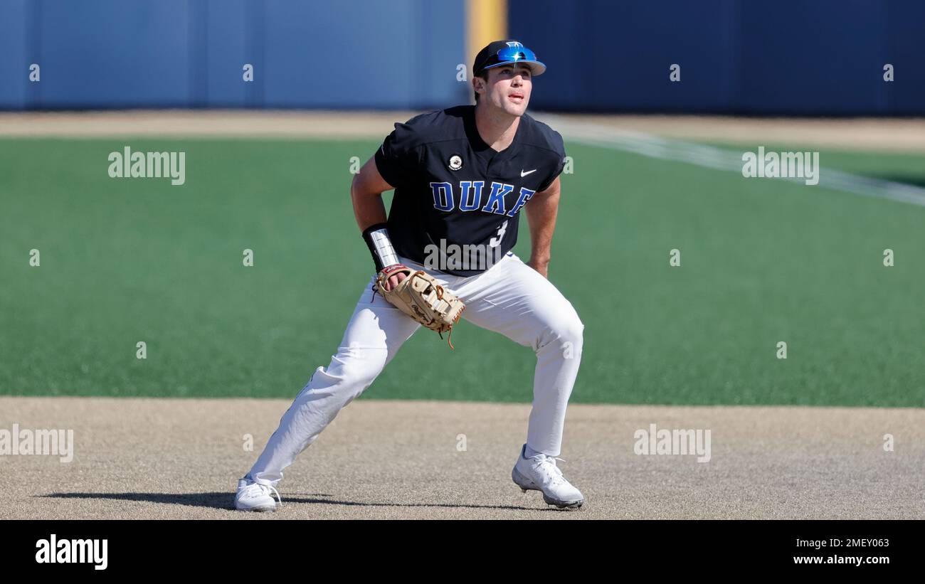 Duke's Chris Crabtree in action against Notre Dame during an NCAA ...