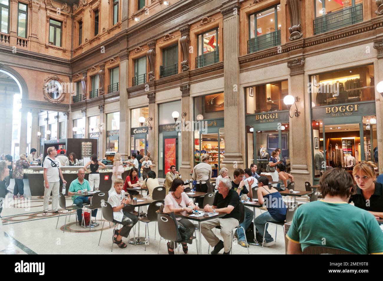 A shopping centre cafe in Rome, Italy Stock Photo - Alamy