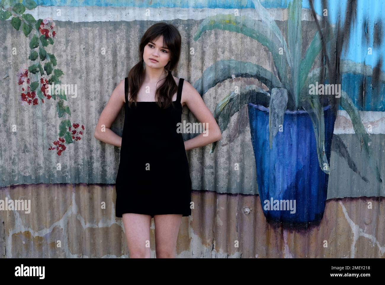 Actress Ciara Bravo poses for a portrait, Thursday, Feb. 18, 2021, in ...