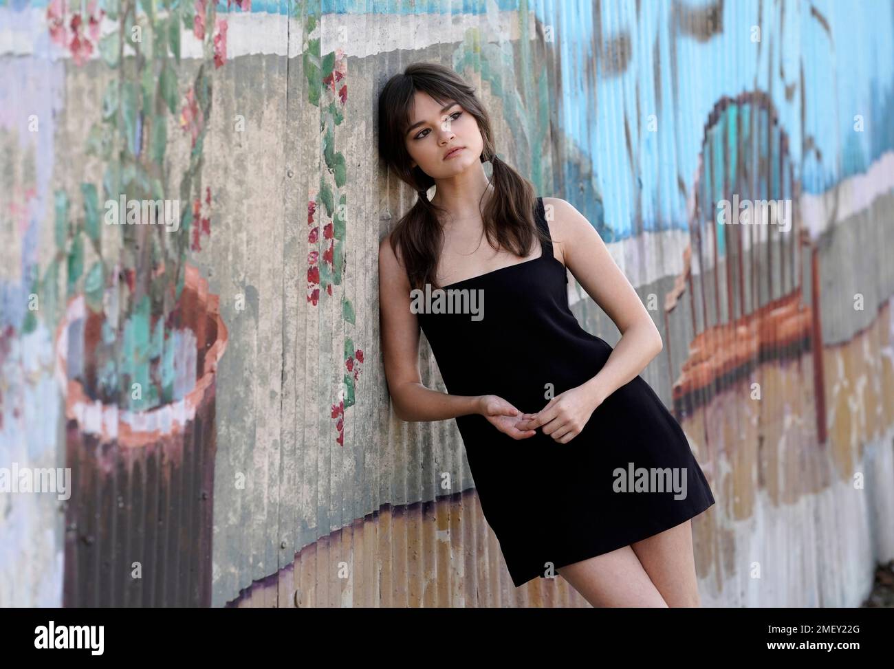 Actress Ciara Bravo poses for a portrait, Thursday, Feb. 18, 2021, in ...