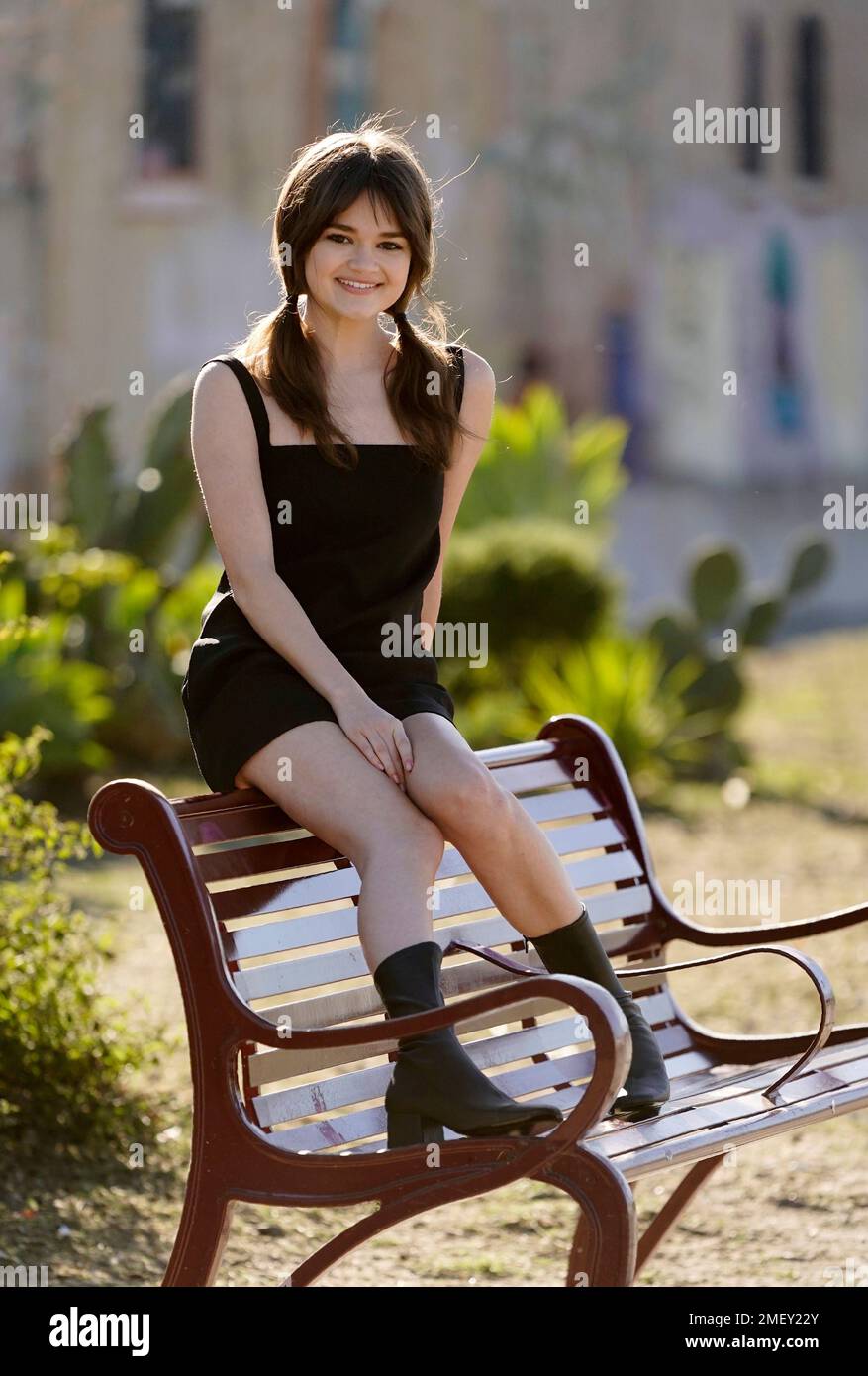 Actress Ciara Bravo poses for a portrait, Thursday, Feb. 18, 2021, in ...
