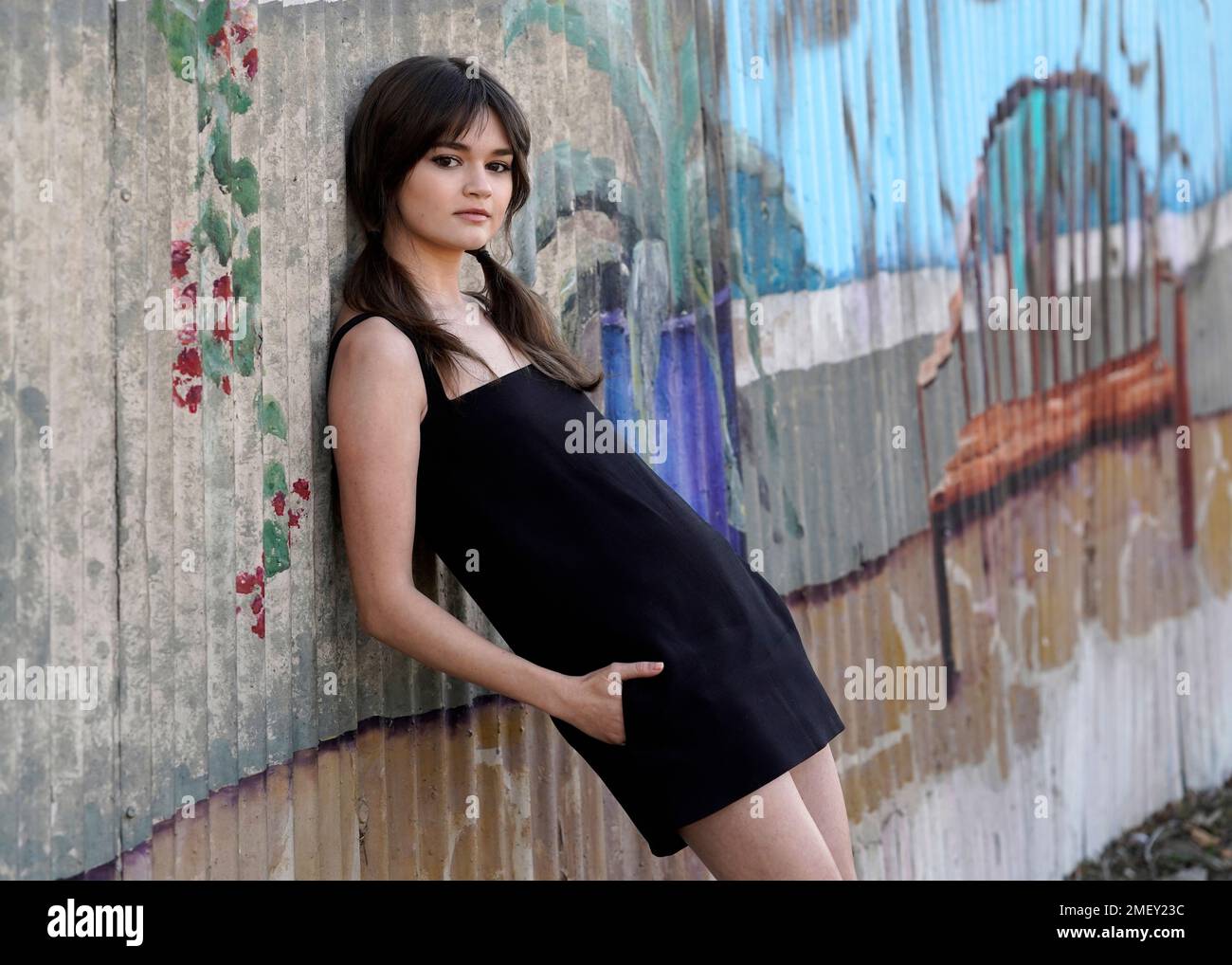 Actress Ciara Bravo poses for a portrait, Thursday, Feb. 18, 2021, in ...