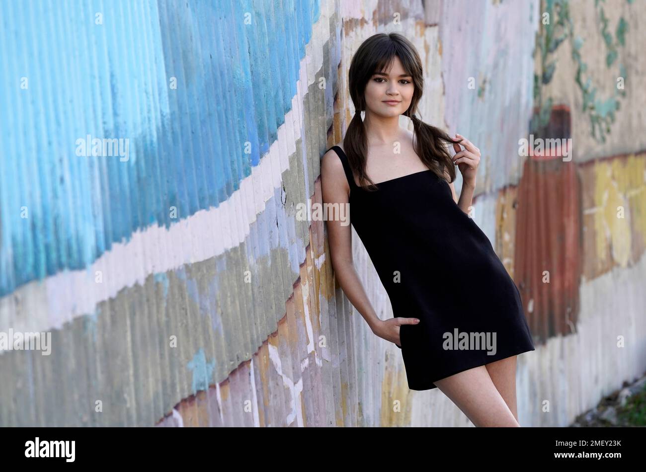 Actress Ciara Bravo poses for a portrait, Thursday, Feb. 18, 2021, in ...