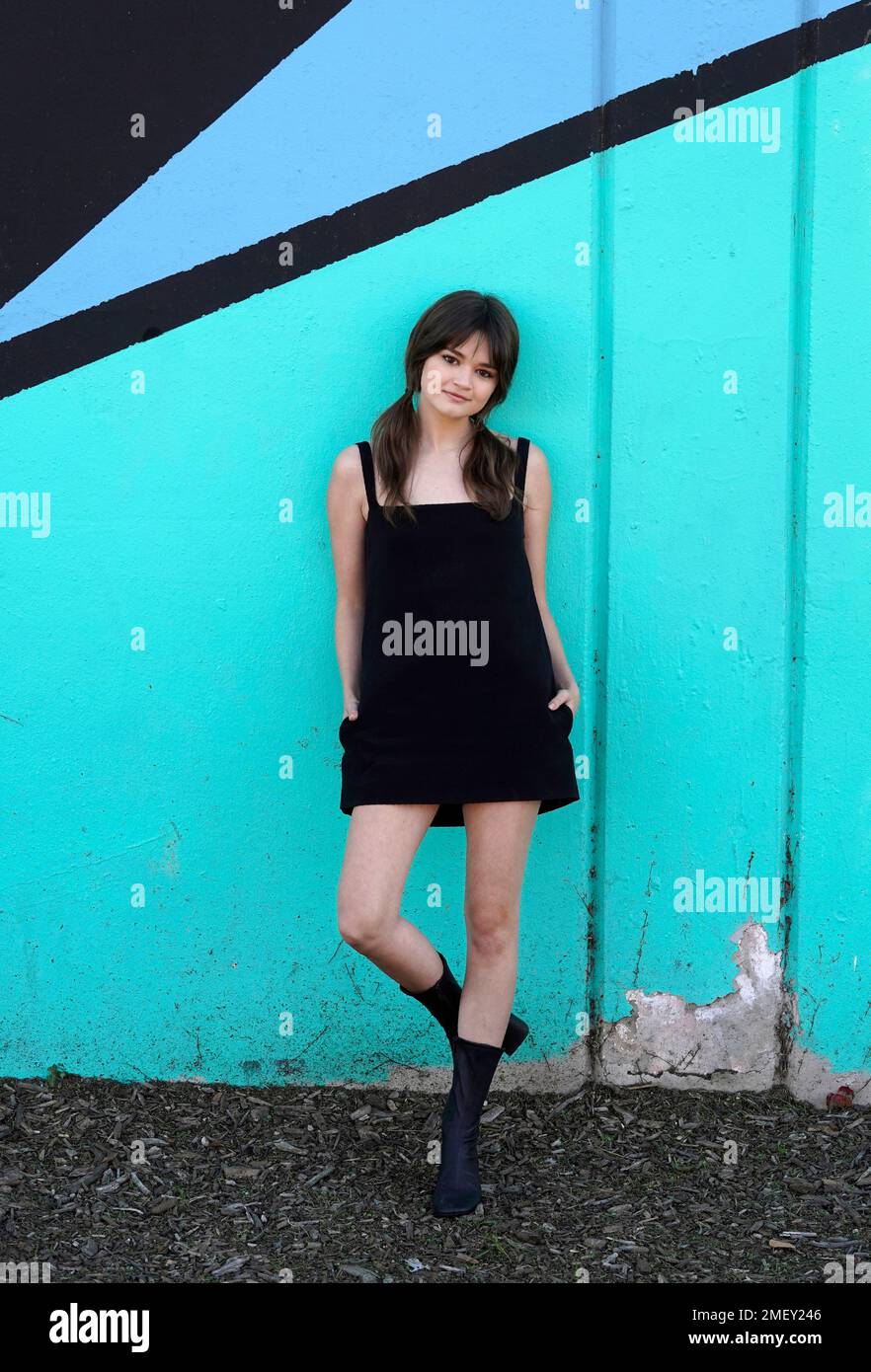 Actress Ciara Bravo poses for a portrait, Thursday, Feb. 18, 2021, in ...