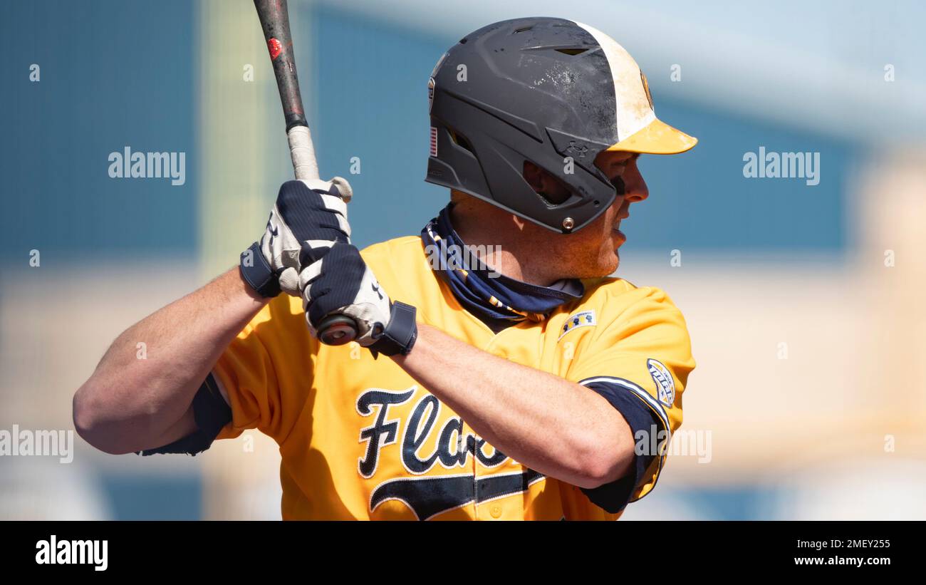 Kevin Dobos (9) of Kent State during an NCAA baseball game against ...