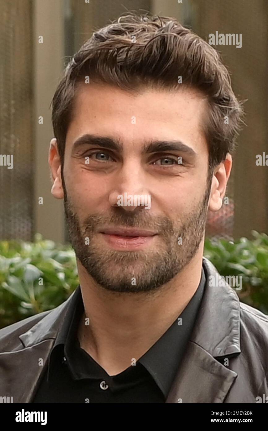 Roma, Italy. 24th Jan, 2023. Mario Ermito attends the photocall of Rai ...