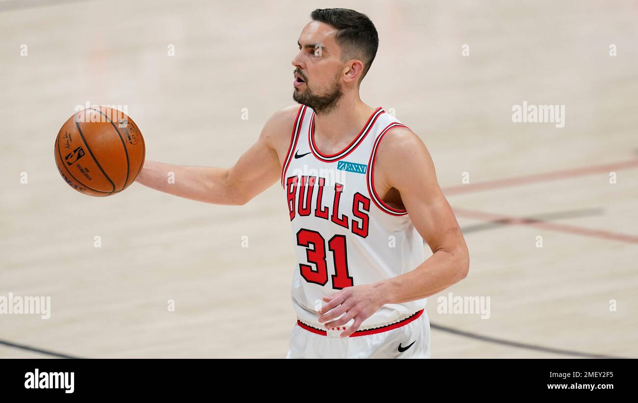Chicago Bulls guard Tomas Satoransky (31) in the first half of an NBA ...