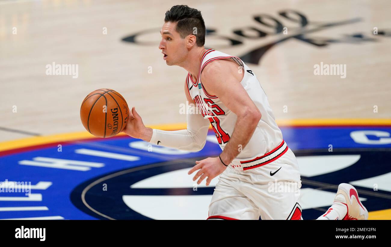 Chicago Bulls guard Ryan Arcidiacono (51) in the first half of an NBA ...