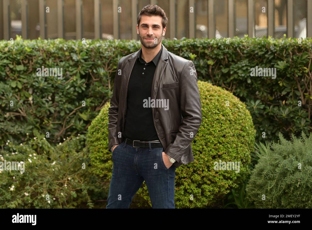 Roma, Italy. 24th Jan, 2023. Mario Ermito attends the photocall of Rai ...