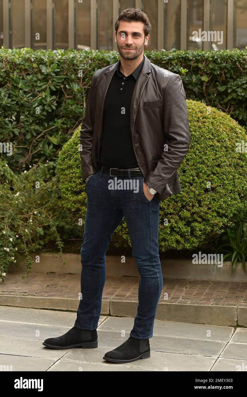 Roma, Italy. 24th Jan, 2023. Mario Ermito attends the photocall of Rai ...