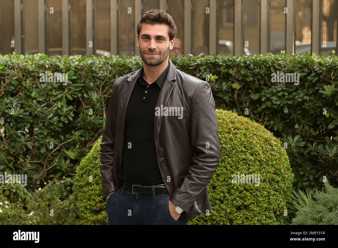 Roma, Italy. 24th Jan, 2023. Mario Ermito attends the photocall of Rai ...