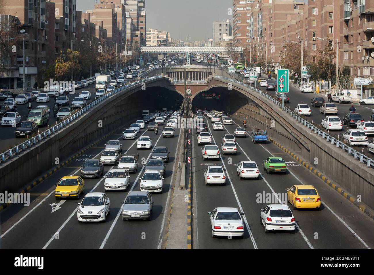 A general view of Tehran, Iran on January 2, 2023. Photo by Ali ...