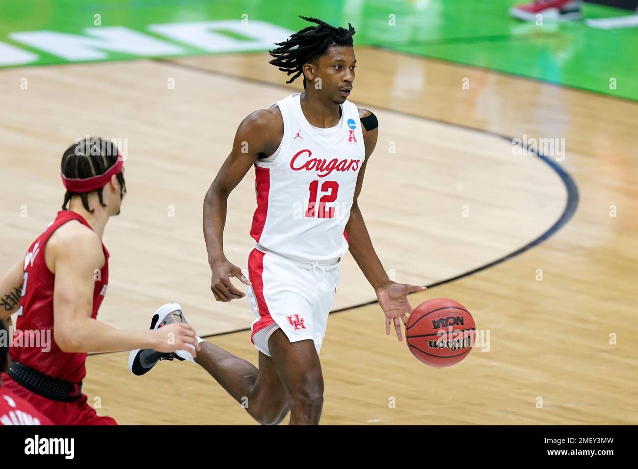 Houston's Tramon Mark plays against Rutgers during the first half of a ...